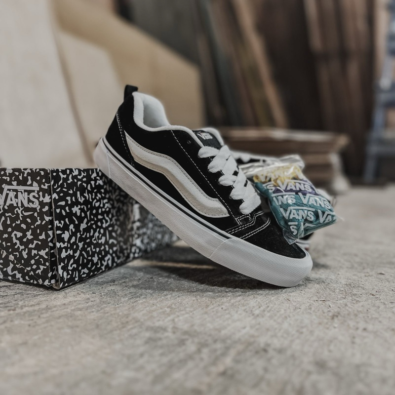 Vans Knu Skool VR3 Imran Potato Black White 100% Original | Shopee Malaysia