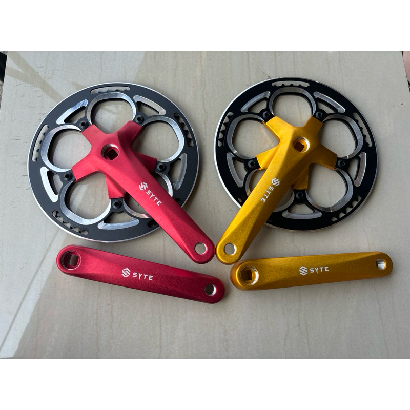 Single crank front gear crank 53t alloy as bb fixie bmx bike box ...