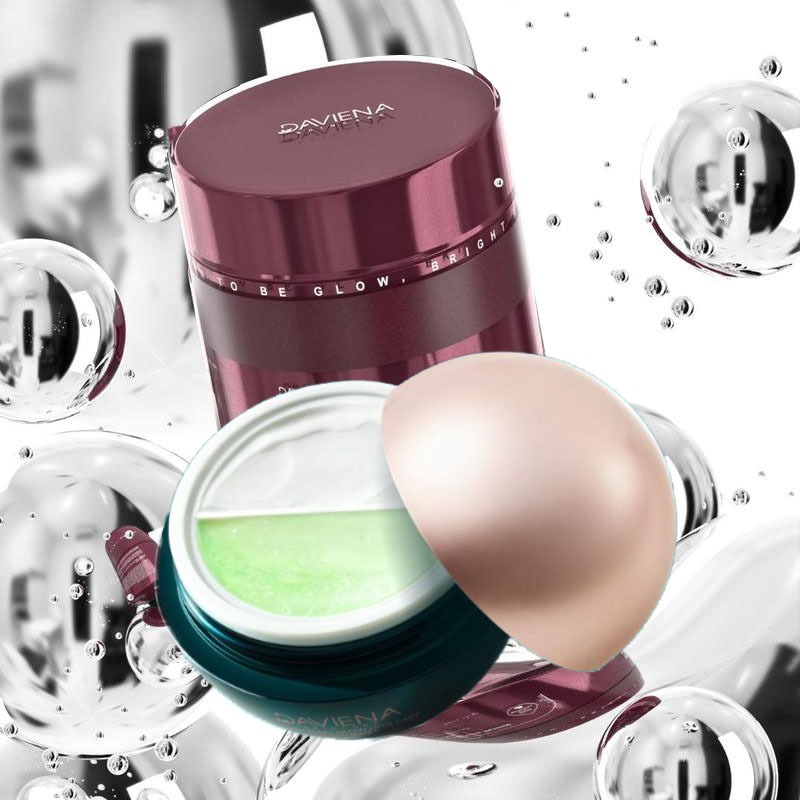 (Get 1+1) GLOW DUO MOISTURIZER DAVIENA/CERAMIDE ESSENTIAL MOISTURIZER ...