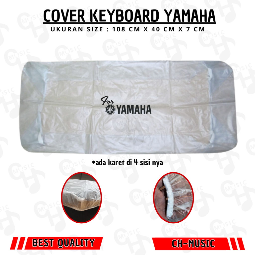 Transparent Keyboard Cover Yamaha Casio Korg Piano Keyboard Dust Cover ...