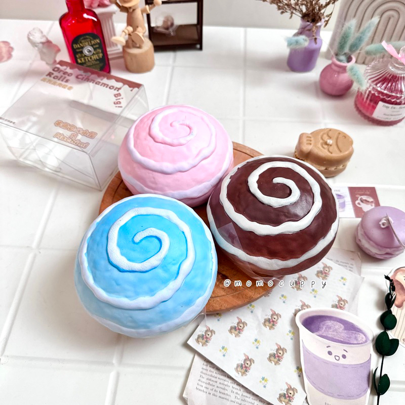 Cinnamon rolls BIG size squishy by Ha chi mi | Shopee Malaysia