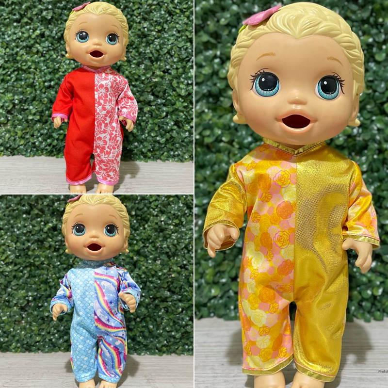 (Only Clothes) Baby Alive Snackin Lily Doll Clothes Sleeping Model ...