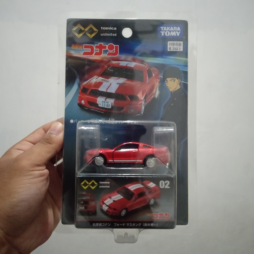 Tomica Premium Unlimited 02 Conan Mustang GT500 Shuichi Akai Car Takara ...