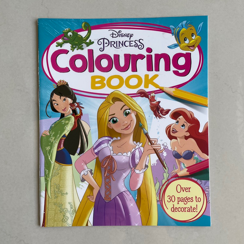 Ori book | Disney Princess Coloring Book | Brave Merida Mulan Little ...