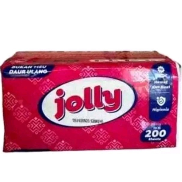 Jolly Tissue 200 Sheets 2ply | Shopee Malaysia