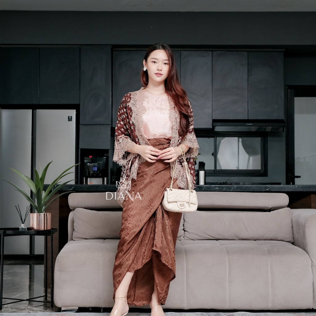 OUTER BOLERO LACE MOTIF | OUTER LACE | BURKAT CAPE by Diana Batik ...