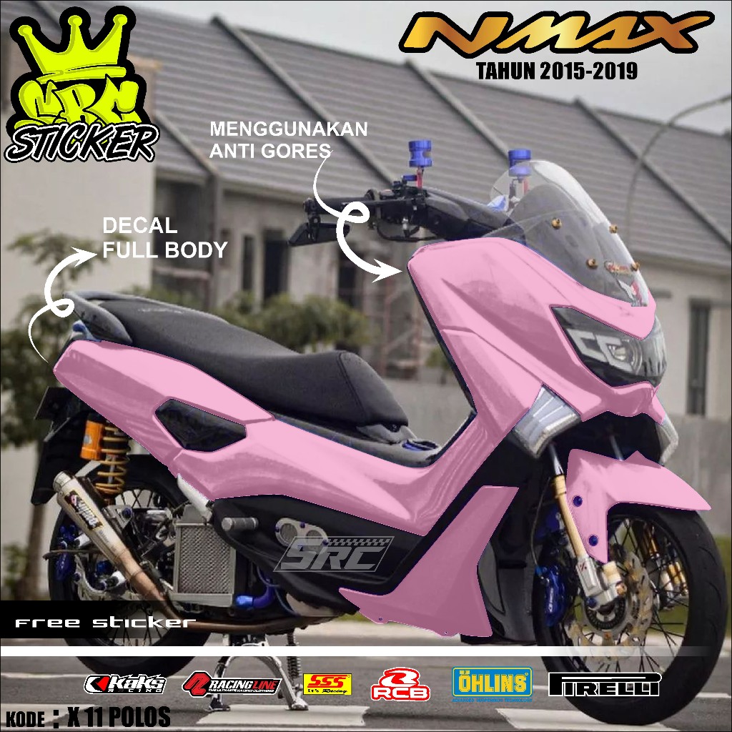 Old Yamaha Nmax Full Body Sticker Decal Old 2015 2016 2017 2018 2019 ...