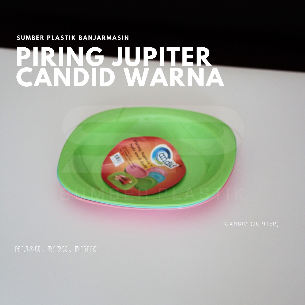 Jupiter Plate 9 Candid Plastic Square Dinner Container (Unit) | Shopee ...