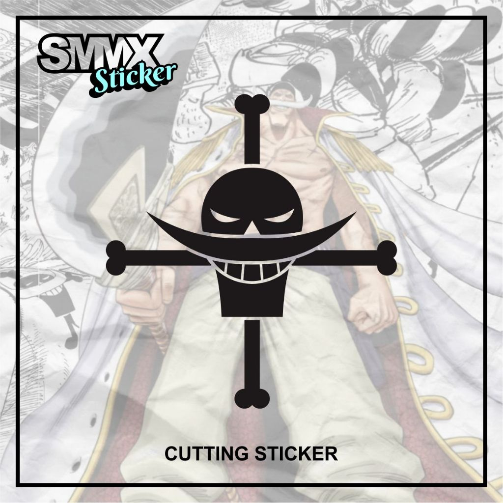 Whitebeard Shirohige One Piece Logo Cutting Sticker | Shopee Malaysia