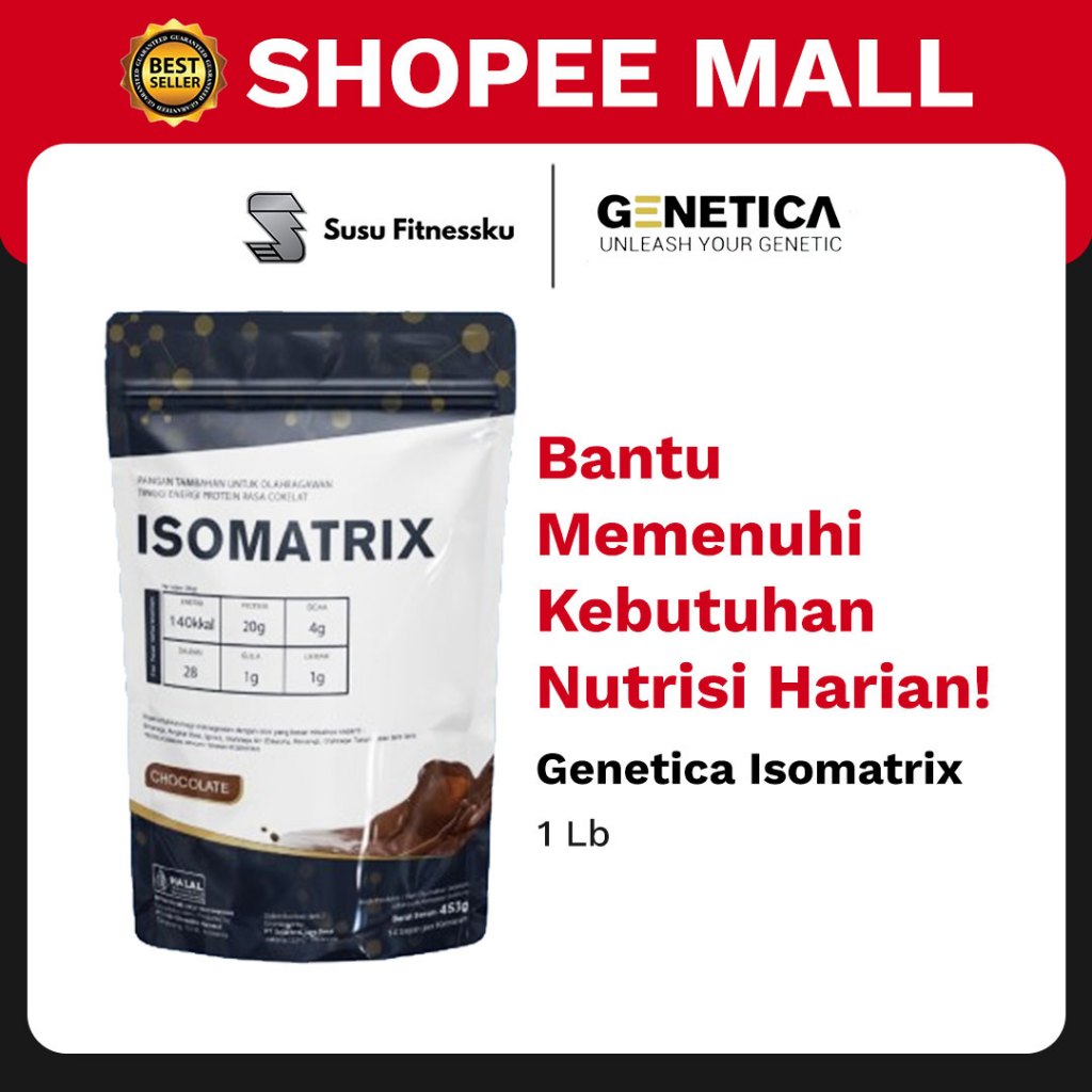 Genetica Isomatrix 1 Lbs Protein Isolate Matrix | Shopee Malaysia