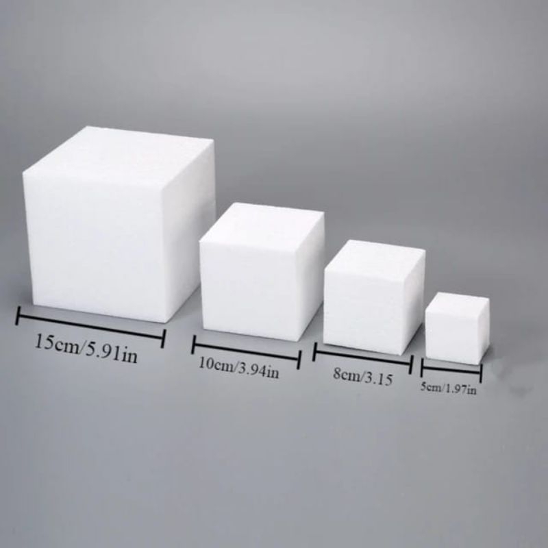Styrofoam cubes 10x10x10 custom styrofoam | Shopee Malaysia