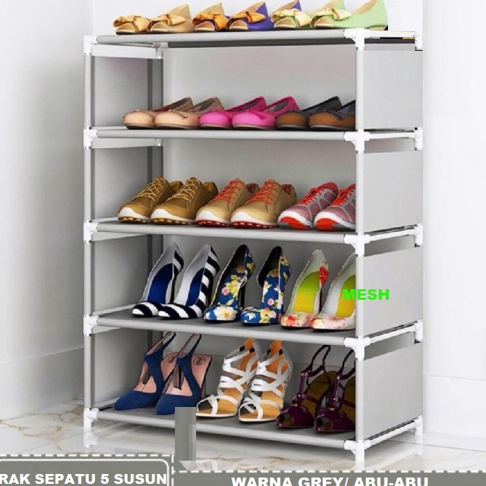 Most Wanted 5 Layer Shoe Rack Multi-Purpose Shoe Storage Rack 5 Layers ...