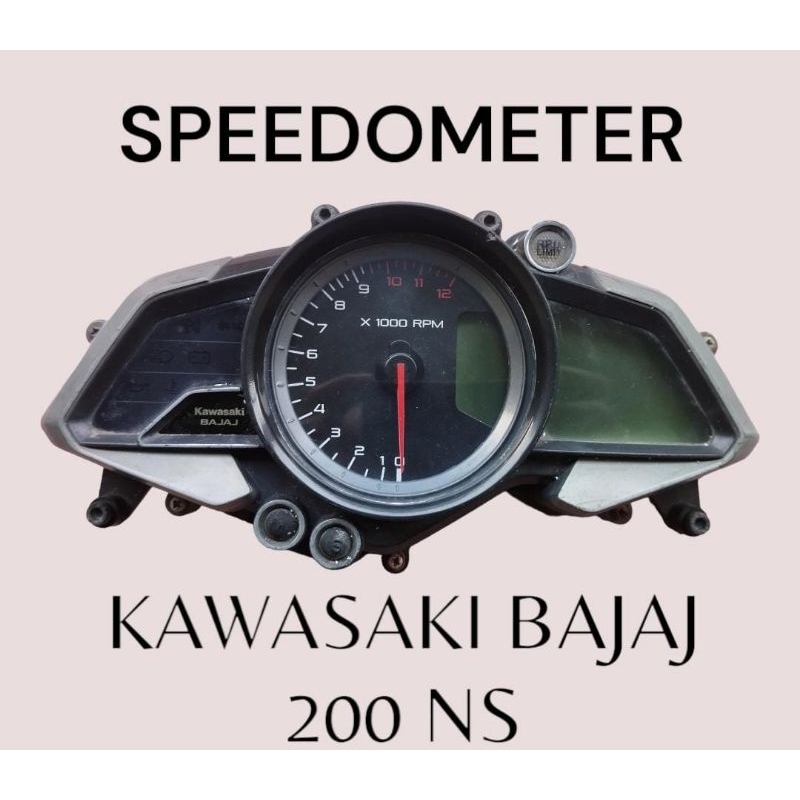Speedometer kilometer odometer kawasaki bajaj 200 ns | Shopee Malaysia