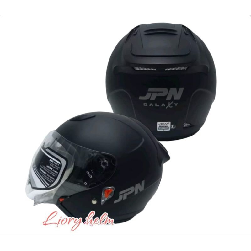 Original JPN GALAXY HELMET SNI SNI ADULT HALF FACE MOTORCYCLE HELMET ...