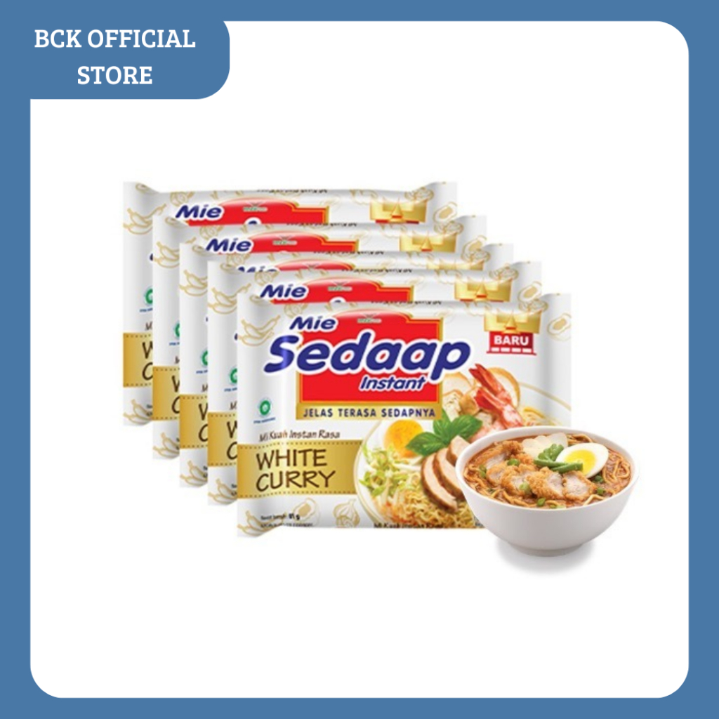 Sedaap White Curry Instant Noodles 81g (PCS) | Shopee Malaysia