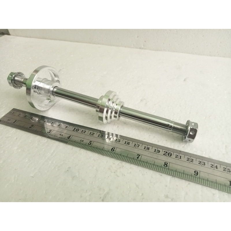 Manisan stainless steel front axle CB Gl megapro tiger front axle drum ...