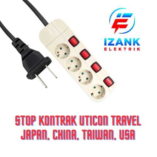 Travel Socket 2-Pin Foot Electrical Plug Taiwan Japan US Plug Adapter ...