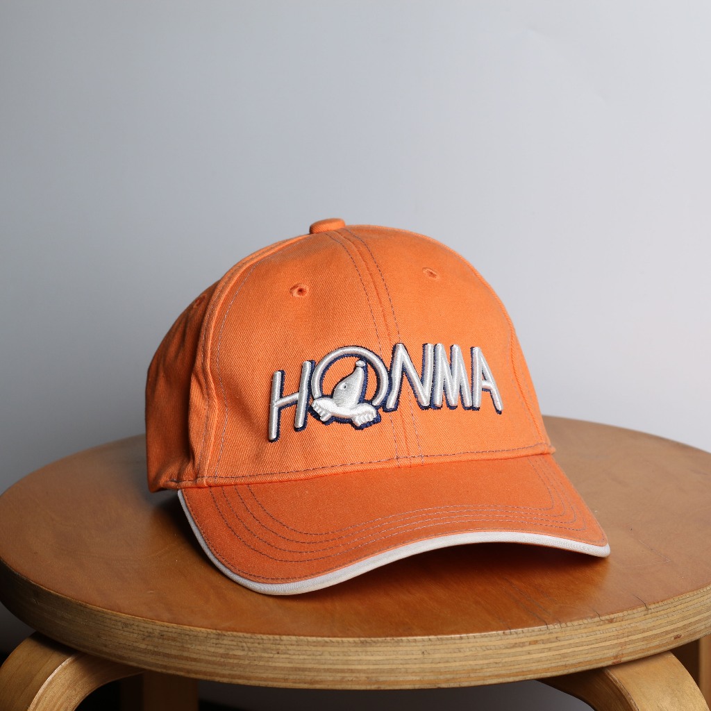 Honma Golf Hat Orange (Second) | Shopee Malaysia