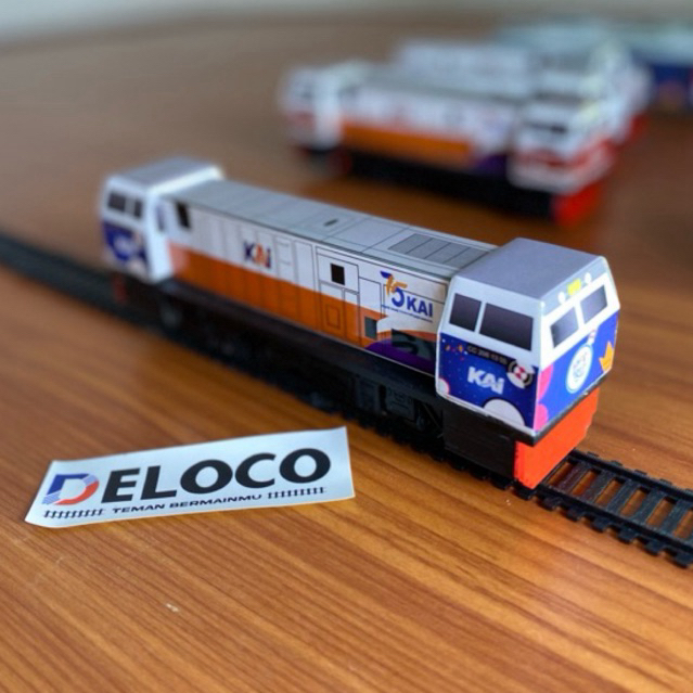 MESIN Miniature Train Locomotive cc206 Livery Hype Trip Engine can run ...