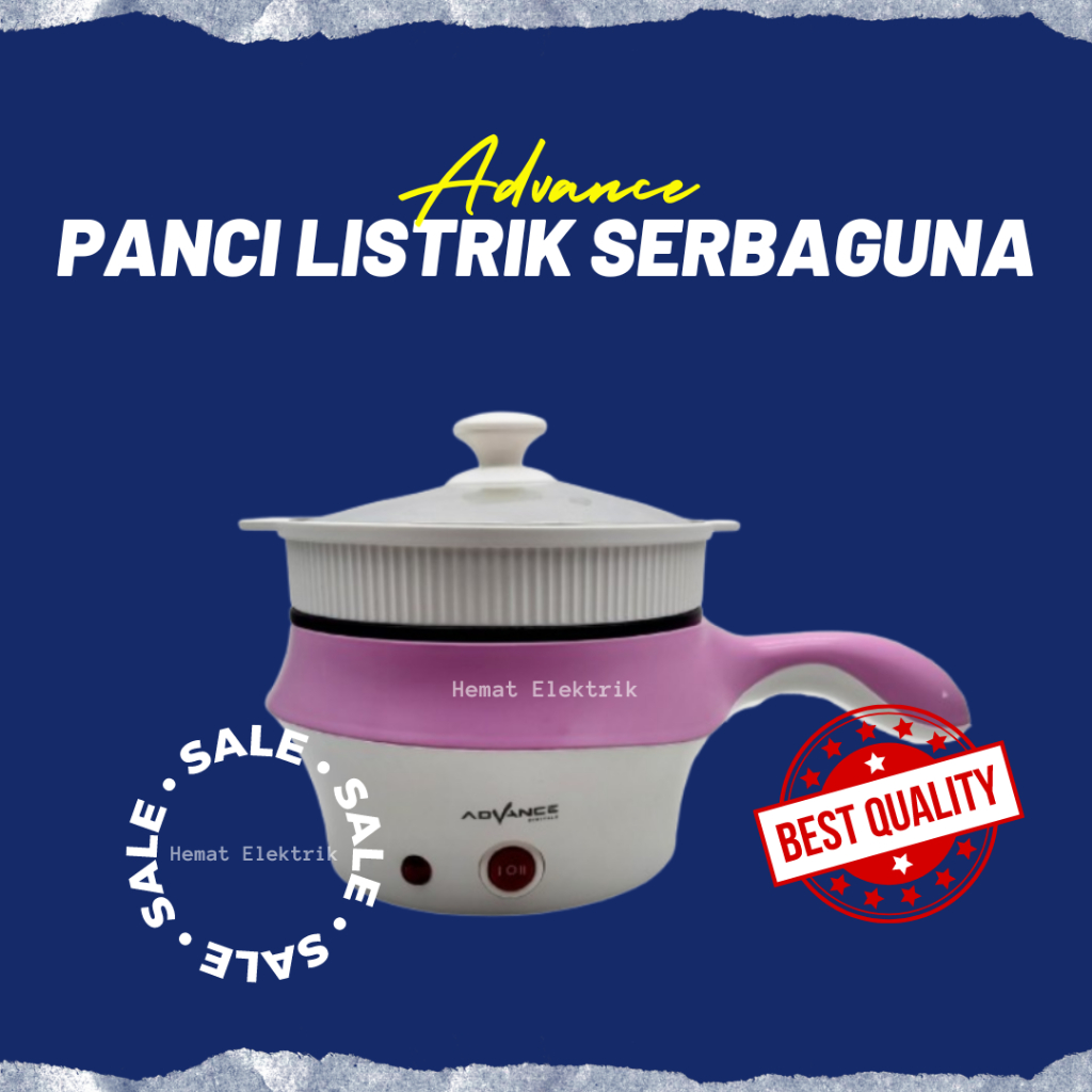 Advance Multipurpose Electric Pot 1.5 Liter Multifunction Cooking Pot 1 ...