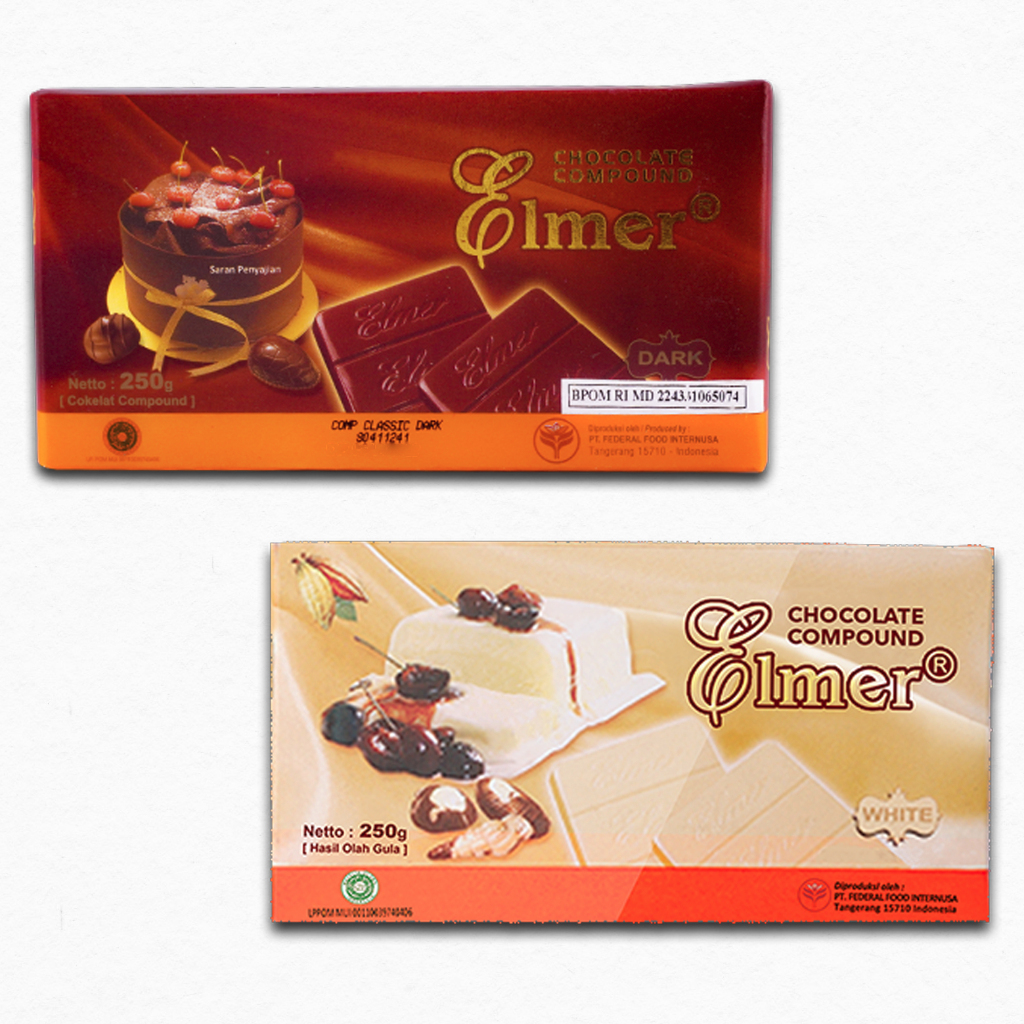 Elmer Classic Compound Chocolate Block Chocolate Bar | Shopee Malaysia