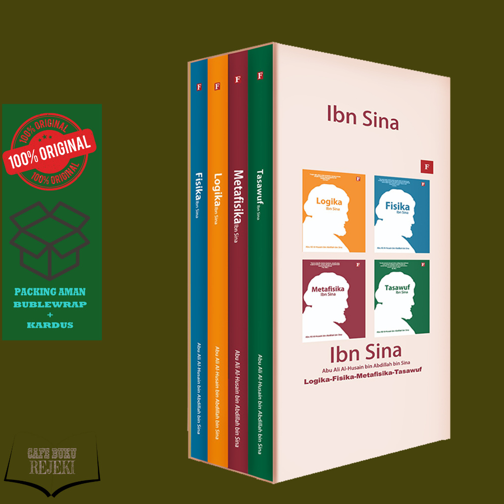 Ibn Sina Ibnu Sina Book Boxset Package Contains 4 Books: Logic, Physics, Metaphysics and Sufism ...
