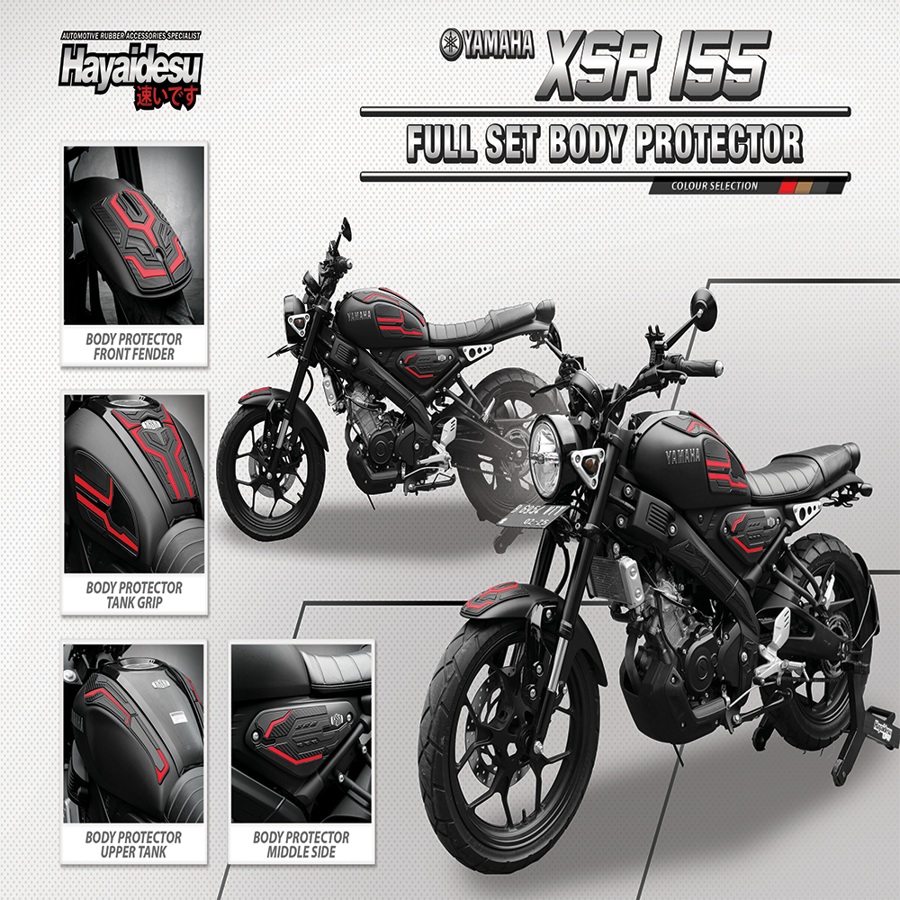 Xsr 155 Body Protector Full Set Cover Hayaidesu | Shopee Malaysia