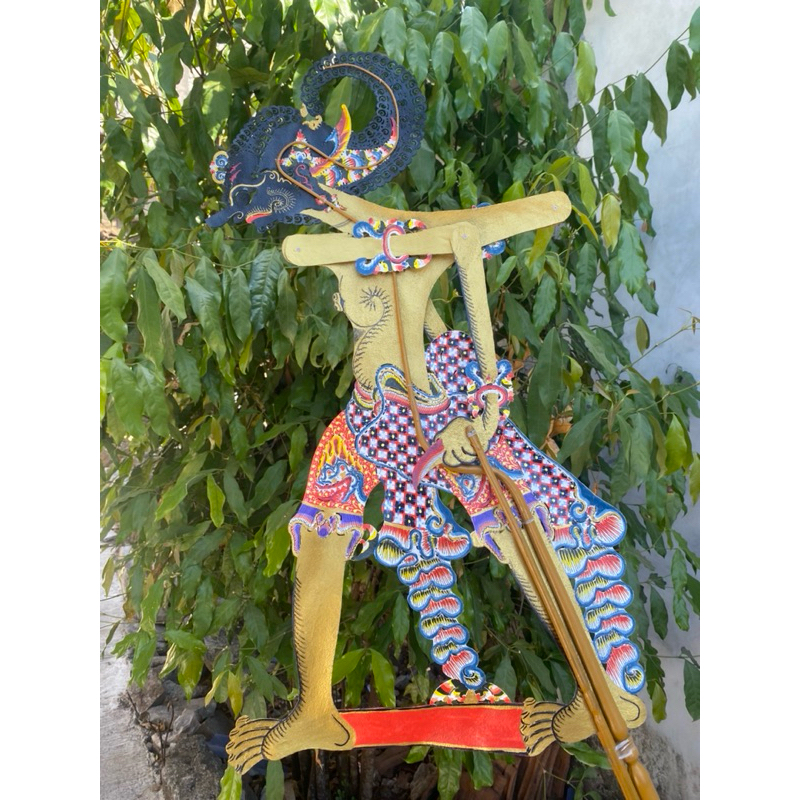 Wayang Kulit Sogan WERKUDARA/BIMA/BRATASENA Gagrak Solo -+ 65cm ...