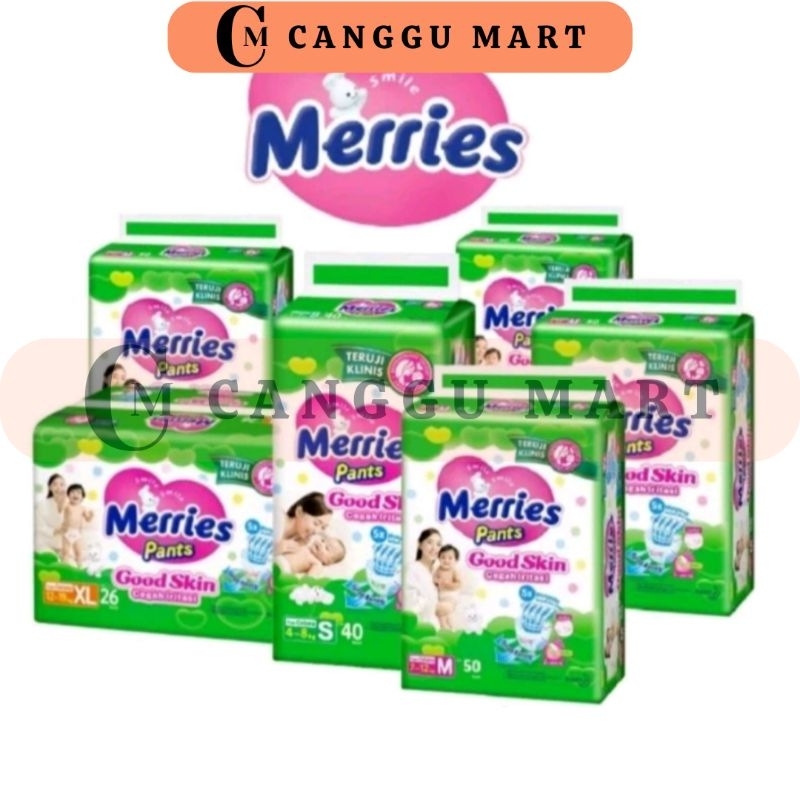 Merries Pants Good Skin All Size Diapers Disposable Diapers Standard ...