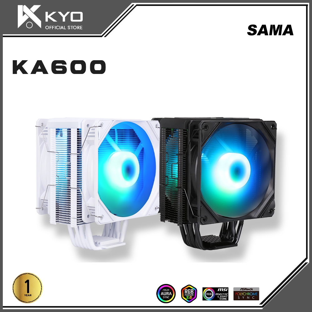 Kyo SAMA KA600 CPU Cooler ARGB Fan Processor HSF Cooler ARGB KA600D ...