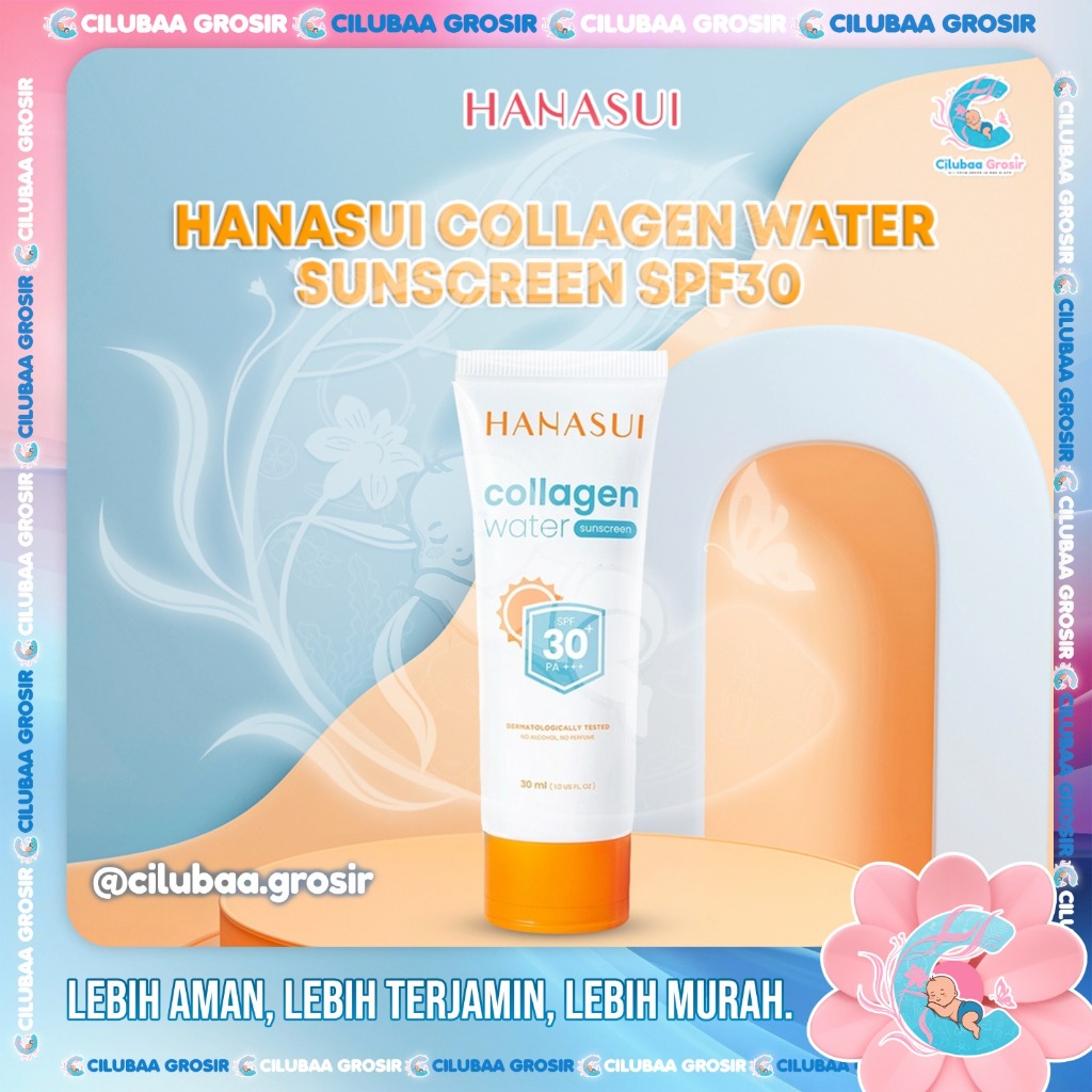 Hanasui Collagen Water Sunscreen SPF30 PA+++|| Hanasui Sunscreen 30mL ...