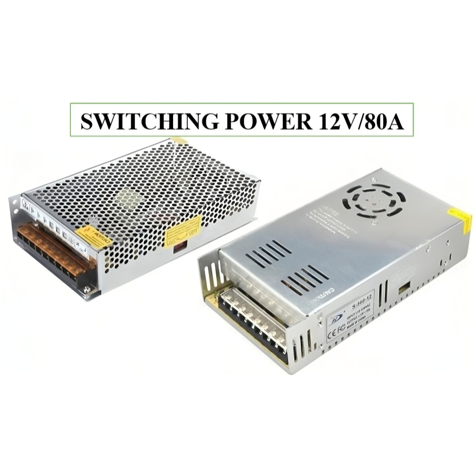 Switching Power 12V 80A PSU SMPS/Adapter Switching 12V/80A/Travo 12V ...