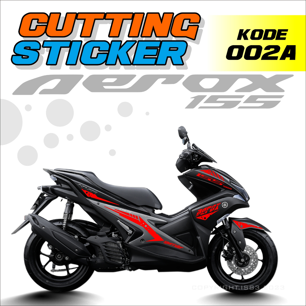 Sticker Striping Cutting All Variations Of The Old Yamaha Aerox 155 ...