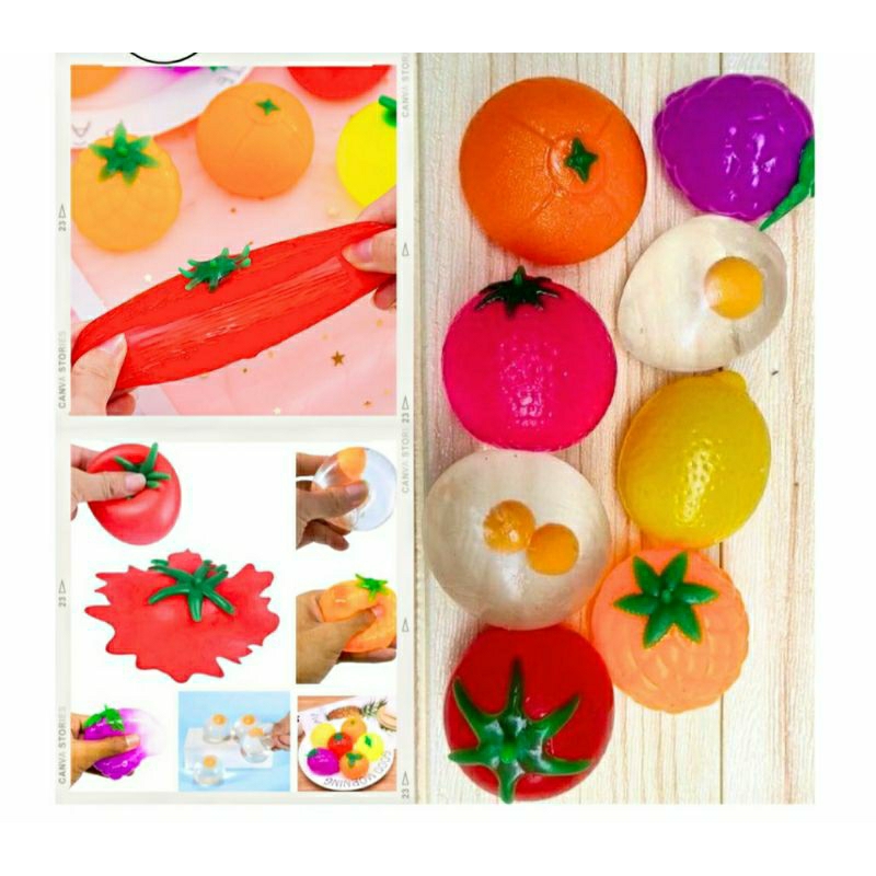 Viral Stress Ball/squishy Educational Children's Toys Filled With Water ...