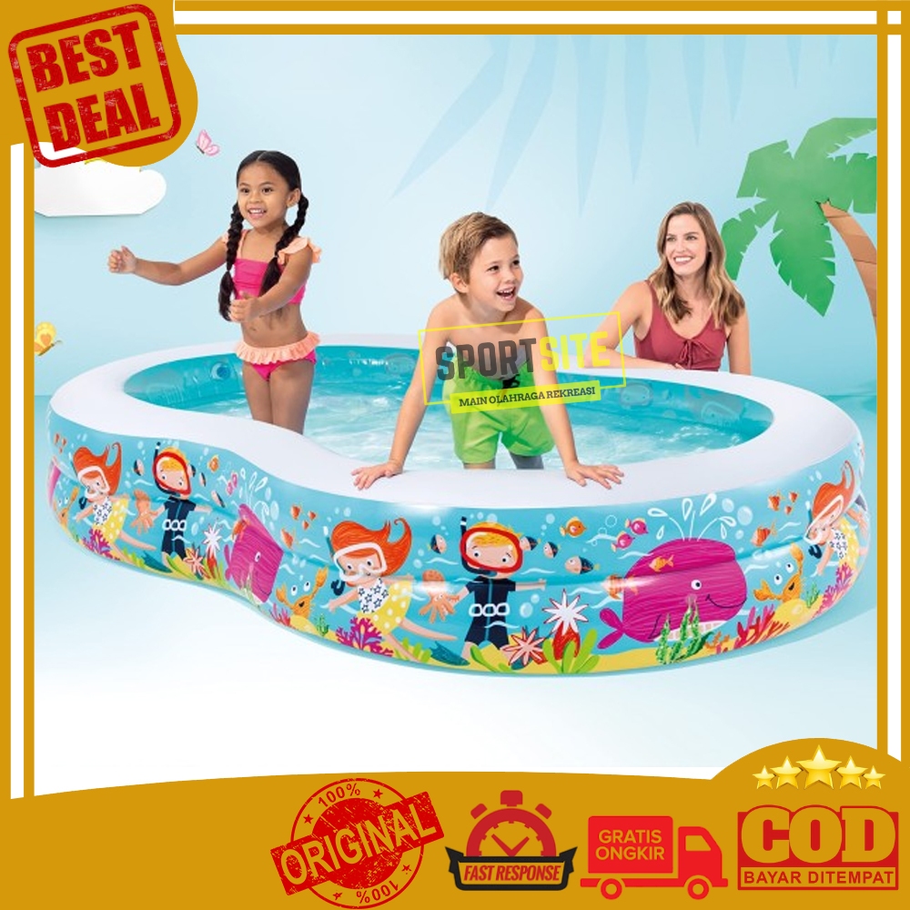 Intex Swim Center Paradise Kids Swimming Pool Kids Swimming Pool ...
