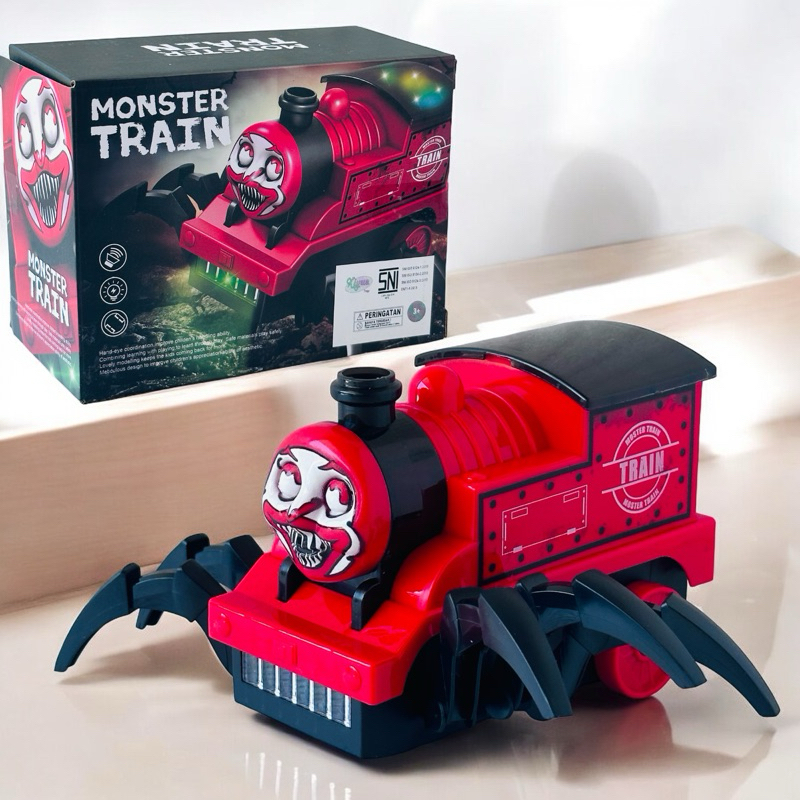 Choo CHOO CHARLES MONSTER TRAIN MUSIC AND LIGHTS TOY | Shopee Malaysia