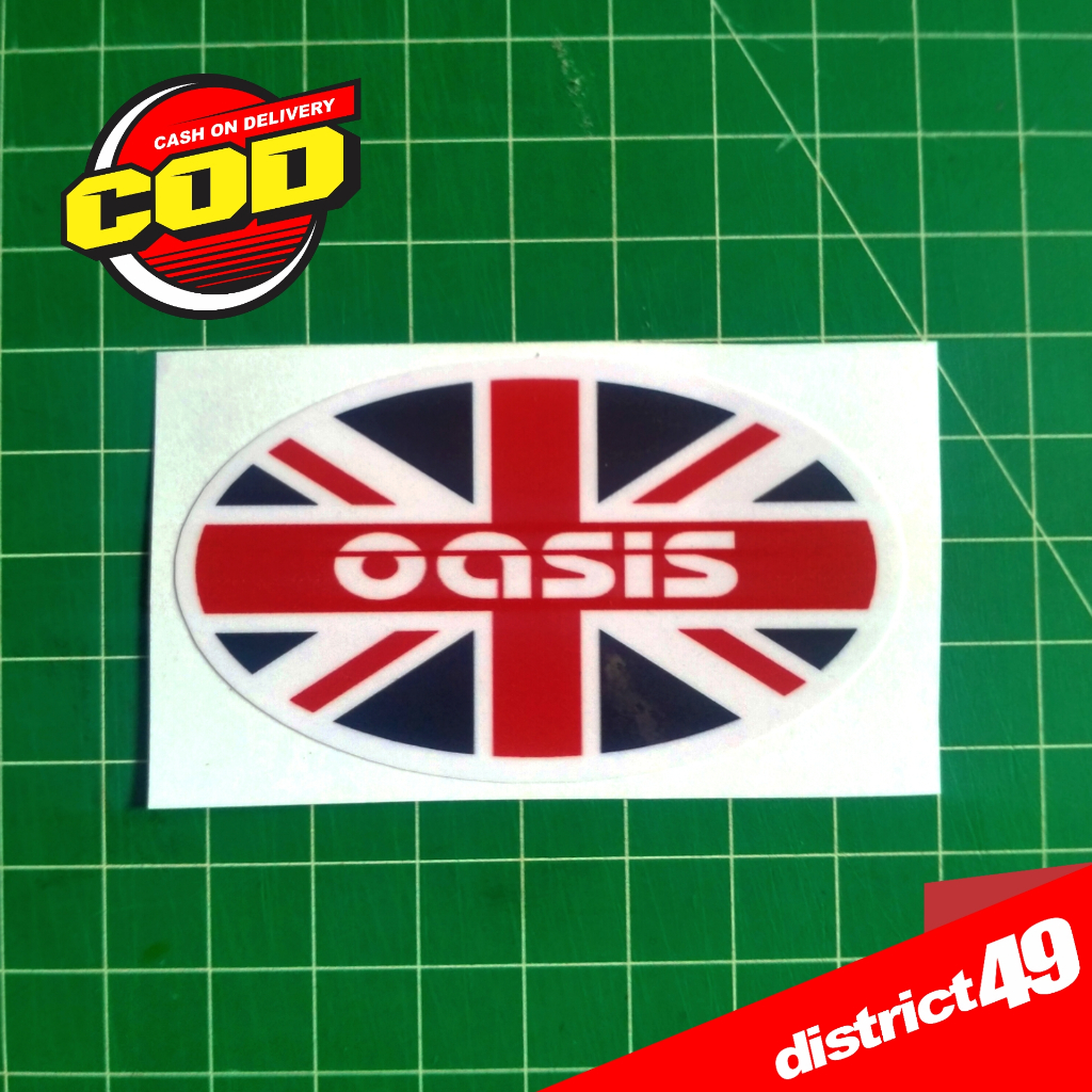 Oasis Stickers - Waterproof glossy Lamination Print Stickers For ...