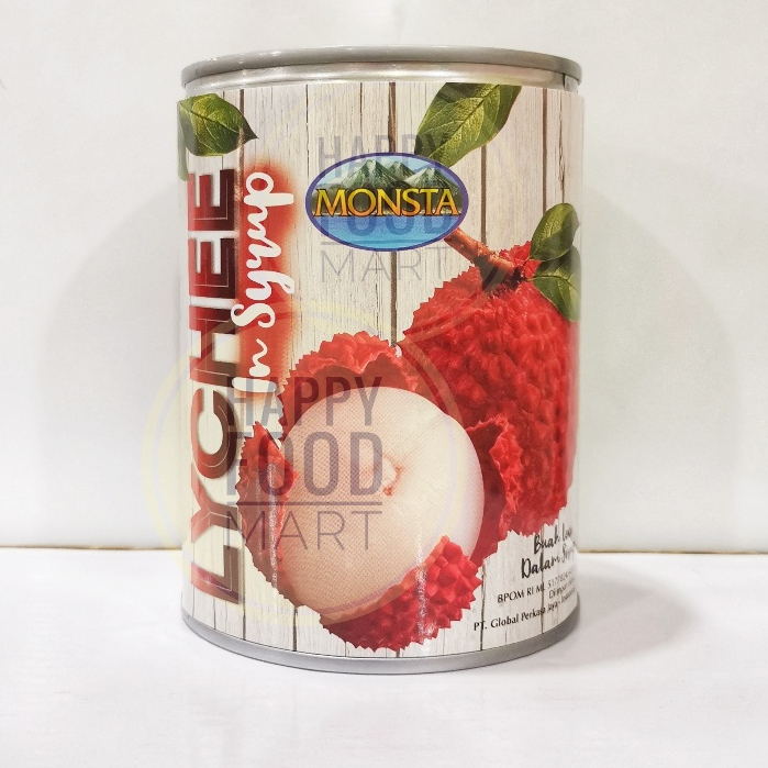 [HALAL] Monsta LYCHEE IN SYRUP 565 GRAM/ CANNED LECI/LECI SYRUP/LYCHEES/LEENG/LEGKENG | Shopee ...