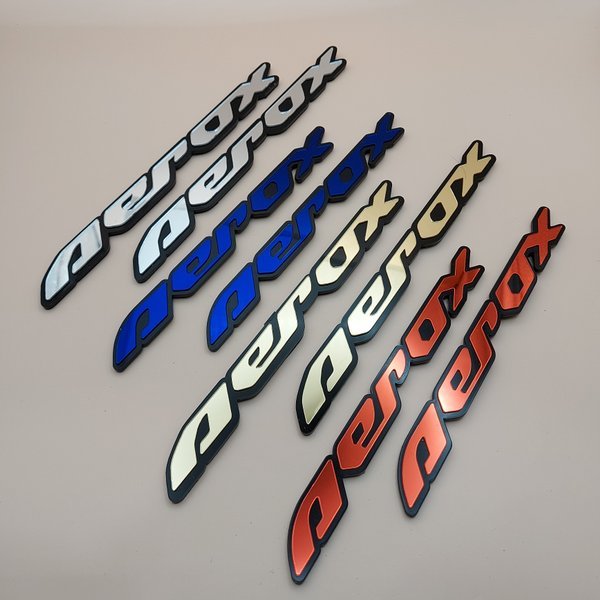 Aerox ACRYLIC EMBLEM AEROX ACLIRIC STICKER PAIR | Shopee Malaysia