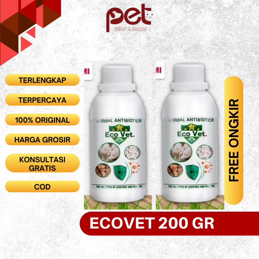 Eco Vet Herbal Antibiotic 250 grams - Ecovet By Garden - Ecovet ...