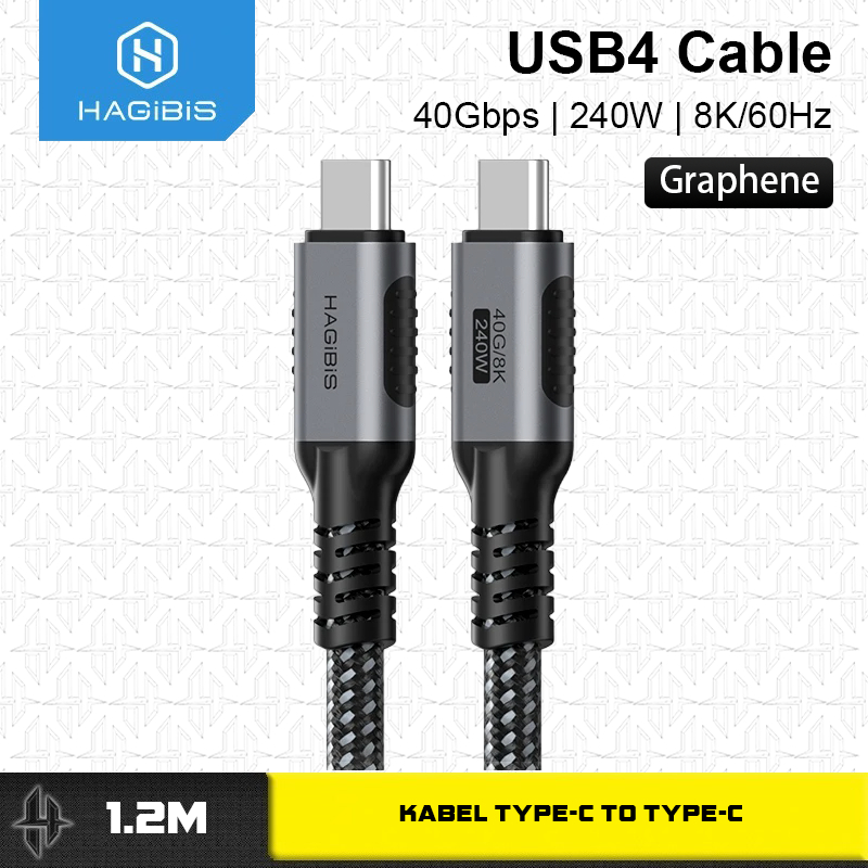 Himwebstore - HAGIBIS Cable PD Data Thunderbolt 3 4 USB Type-C To USB ...