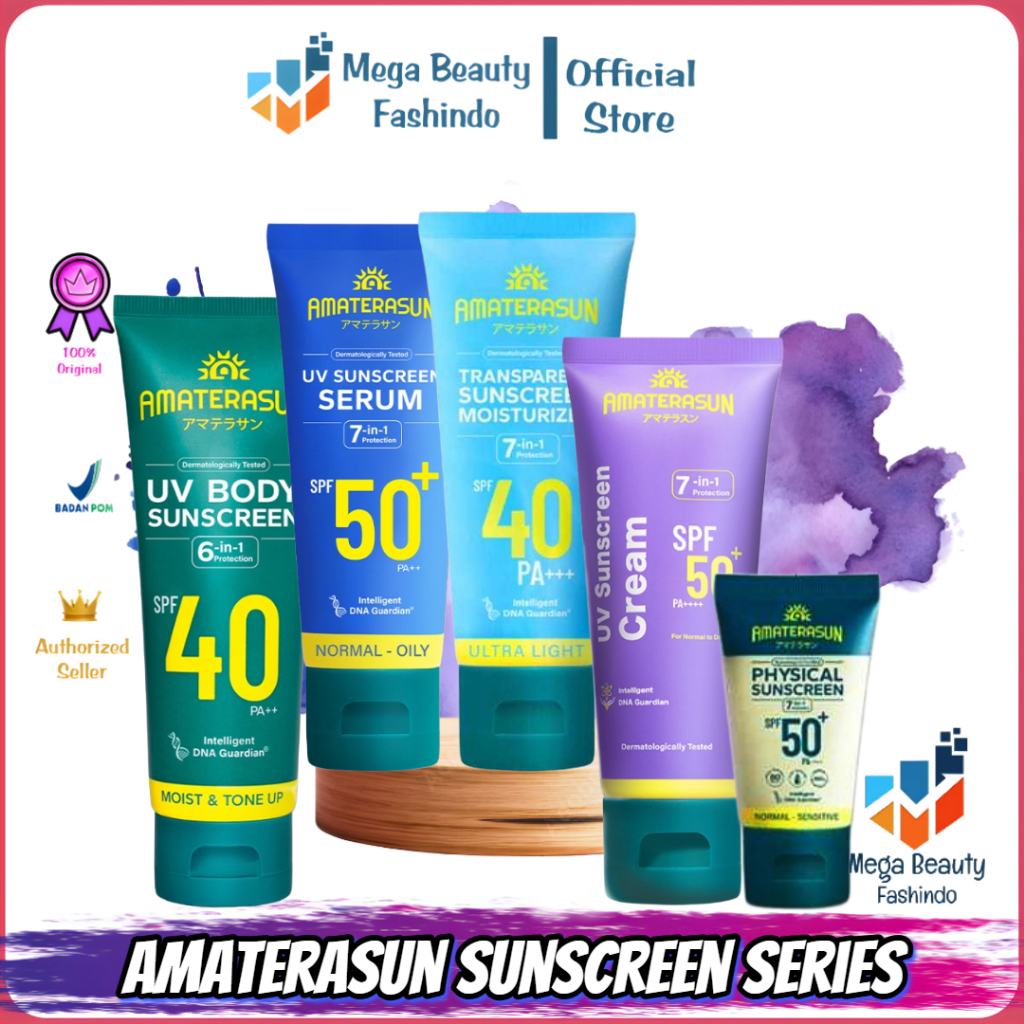 AMATERASUN UV Sunscreen | UV Sunscreen Serum SPF 50+ PA++ | Cream Cream ...