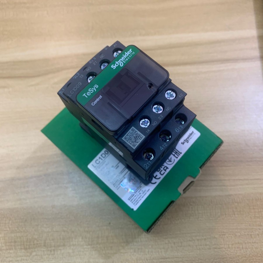 Lc1d09m7 - Tesys D contactor Schneider 9A - 3P (3No) 220VACv | Shopee ...