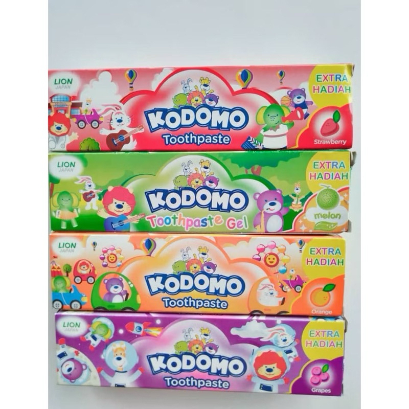 Kodomo Toothpaste /Kids Toothpaste 45g Variants Of Orange, Melon ...