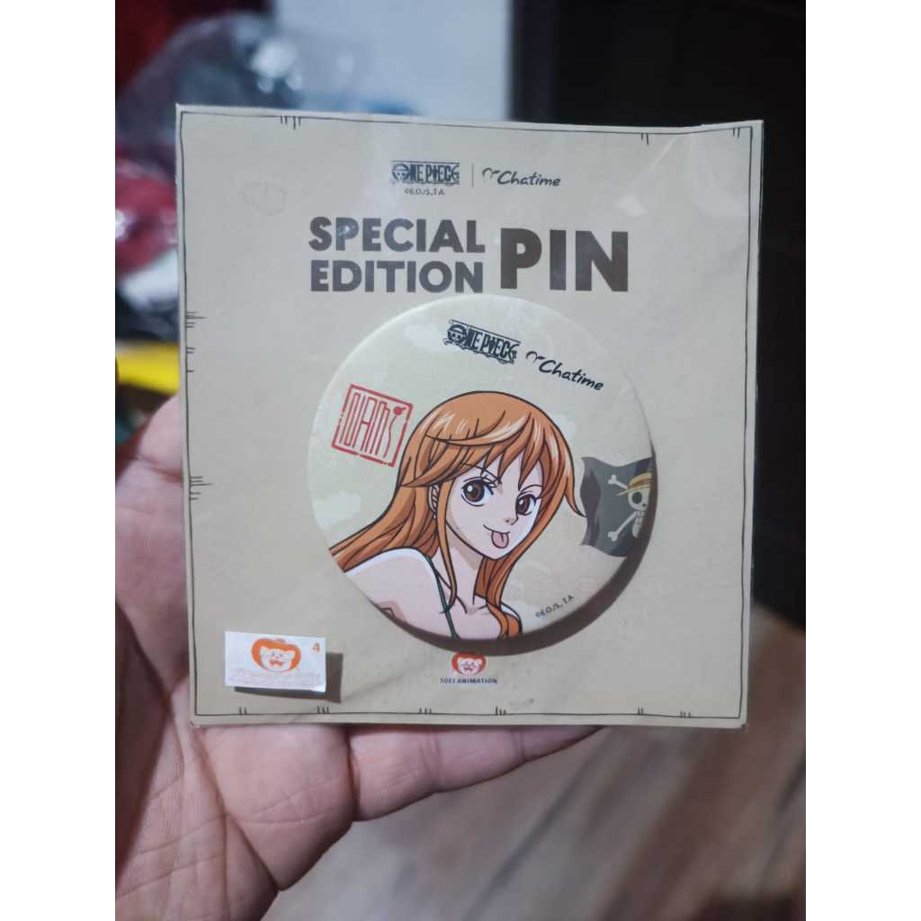 Chatime X One Piece Nami Pin Official Merchandise Toei Animation ...
