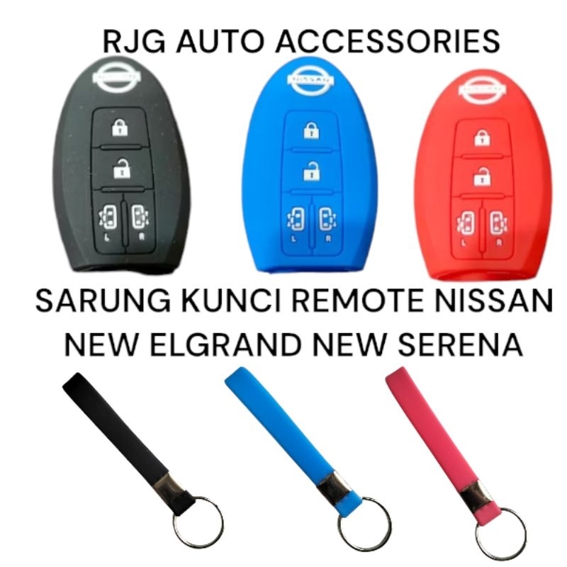 Nissan NEW ELGRAND NEW SERENA REMOTE KEY SILICONE CASING COVER | Shopee ...