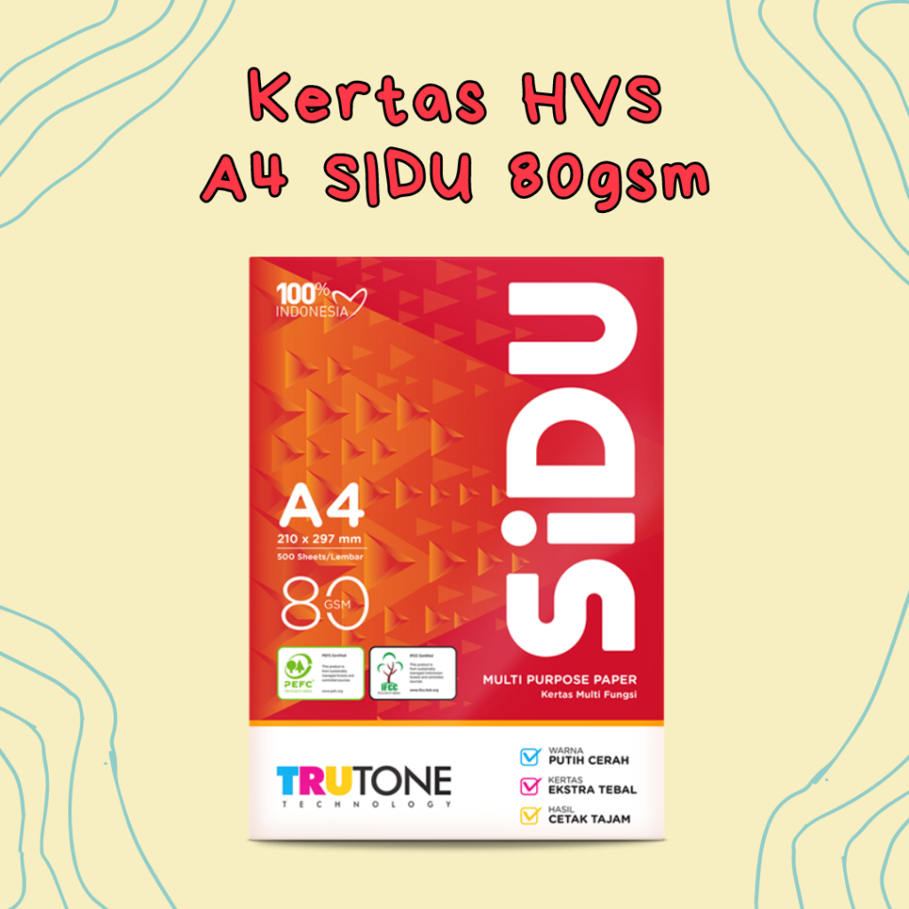 [1 RIM] HVS 80 GSM A4 SINAR WORLD | Shopee Malaysia