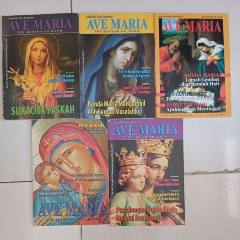 Ave maria magazine draw | Shopee Malaysia