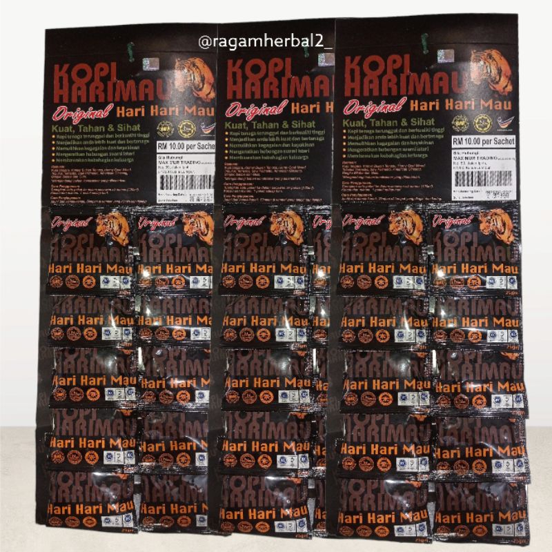 Malaysian HariMau Coffee 10bks | Shopee Malaysia