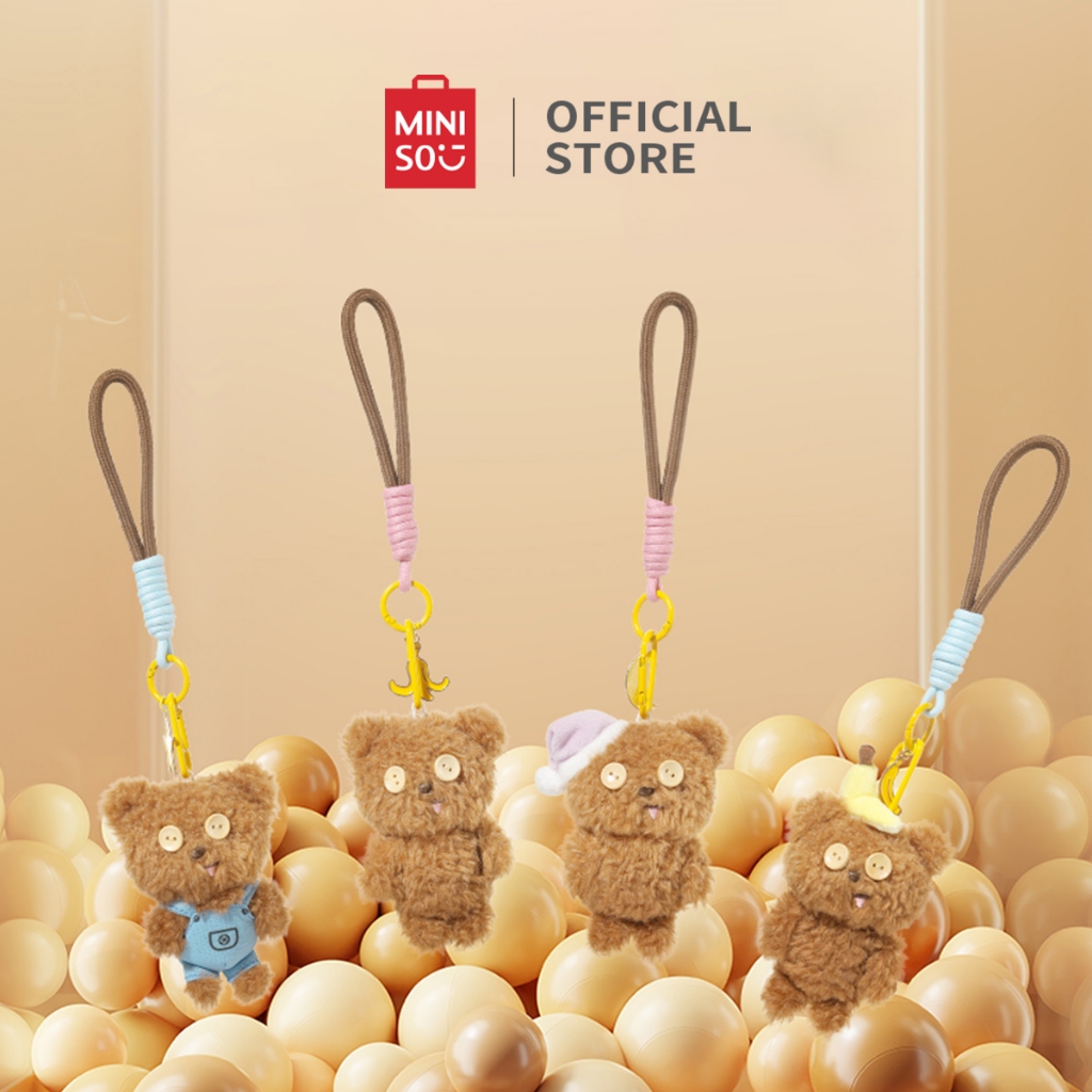 GANTUNGAN Miniso X MINIONS Doll Hanger Bob+Team Collection Plush ...
